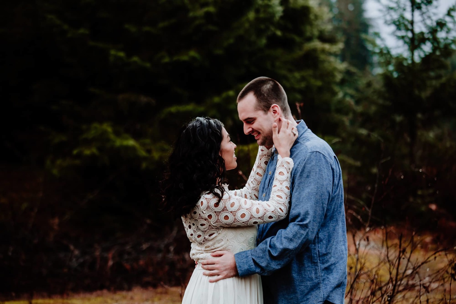 Wayne + Miranda | Gold Creek Pond Engagement » Markie Jones Weddings